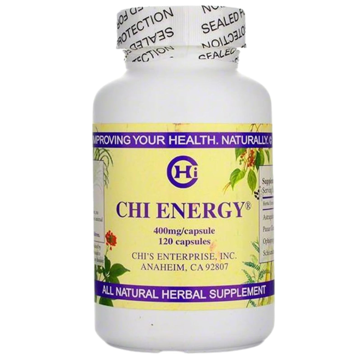 Chi Energy multivitamins for vitality