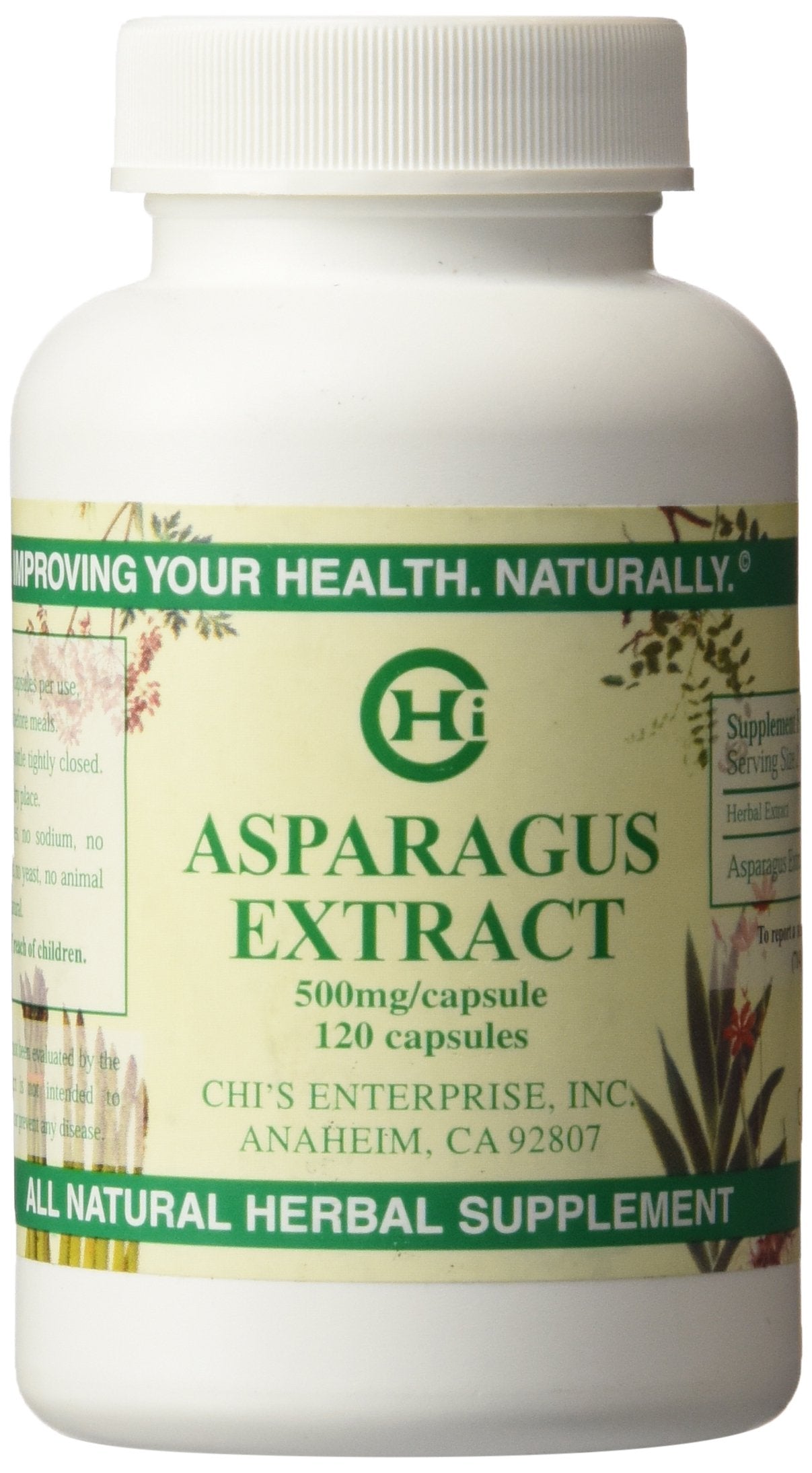 Chi's Enterprise asparagus extract capsules