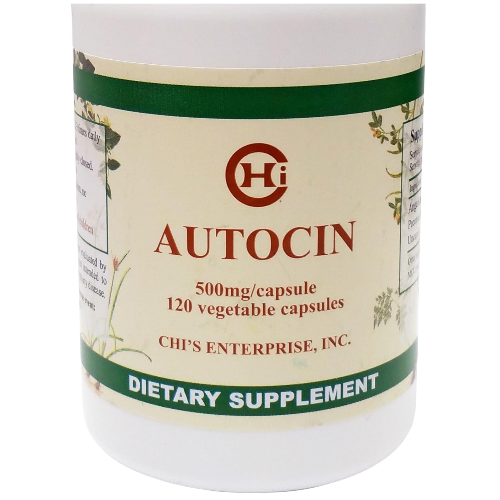 Chi's Enterprise Autocin multivitamins for energy