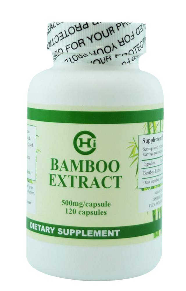 Chi's Enterprise bamboo extract capsules