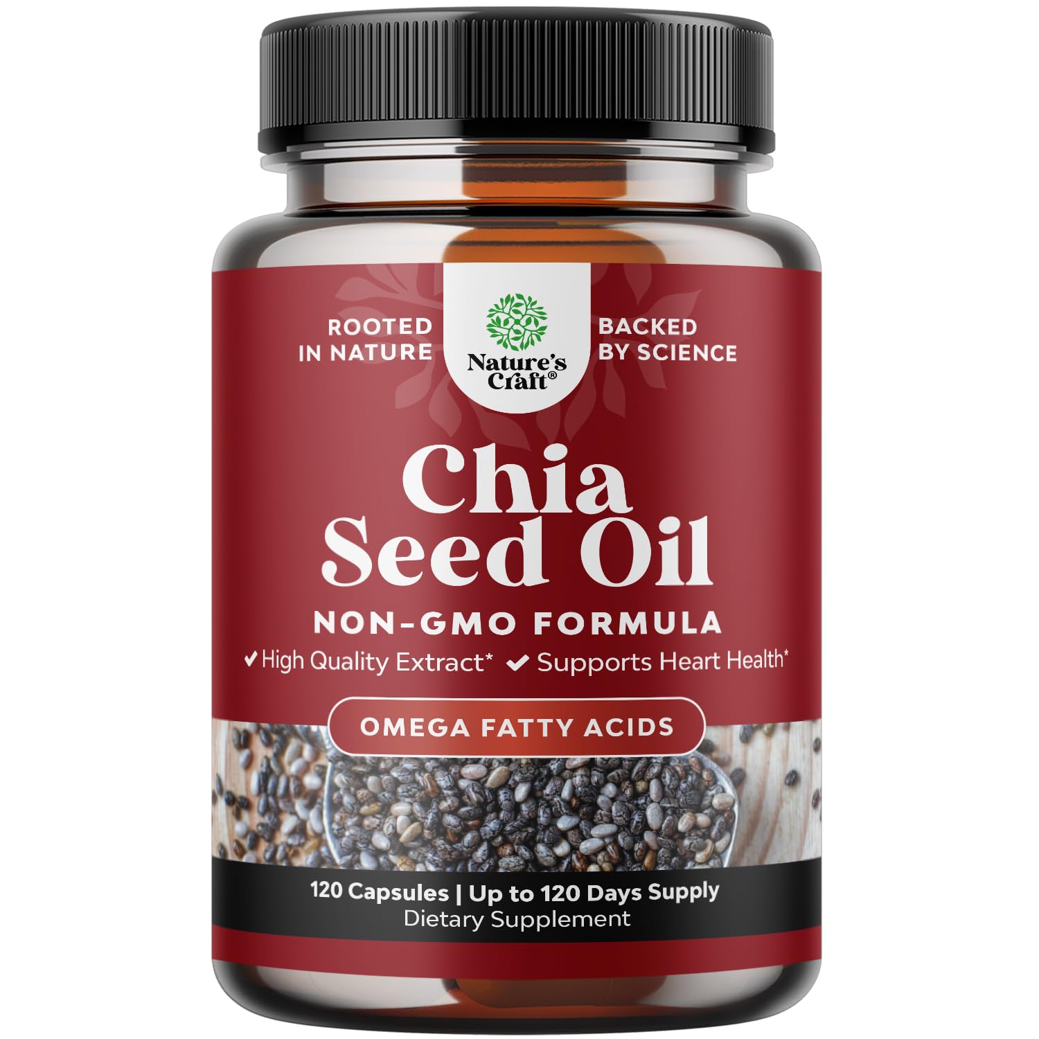 Chia Seed Oil Extract capsules