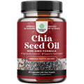 Chia seed oil extract capsules