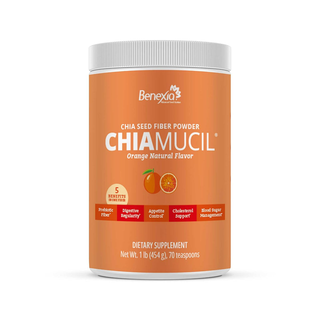Chiamucil fiber powder for digestion