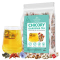 Chicory and Gardenia herbal tea bags