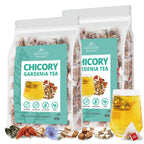 Chicory and Gardenia herbal tea bags