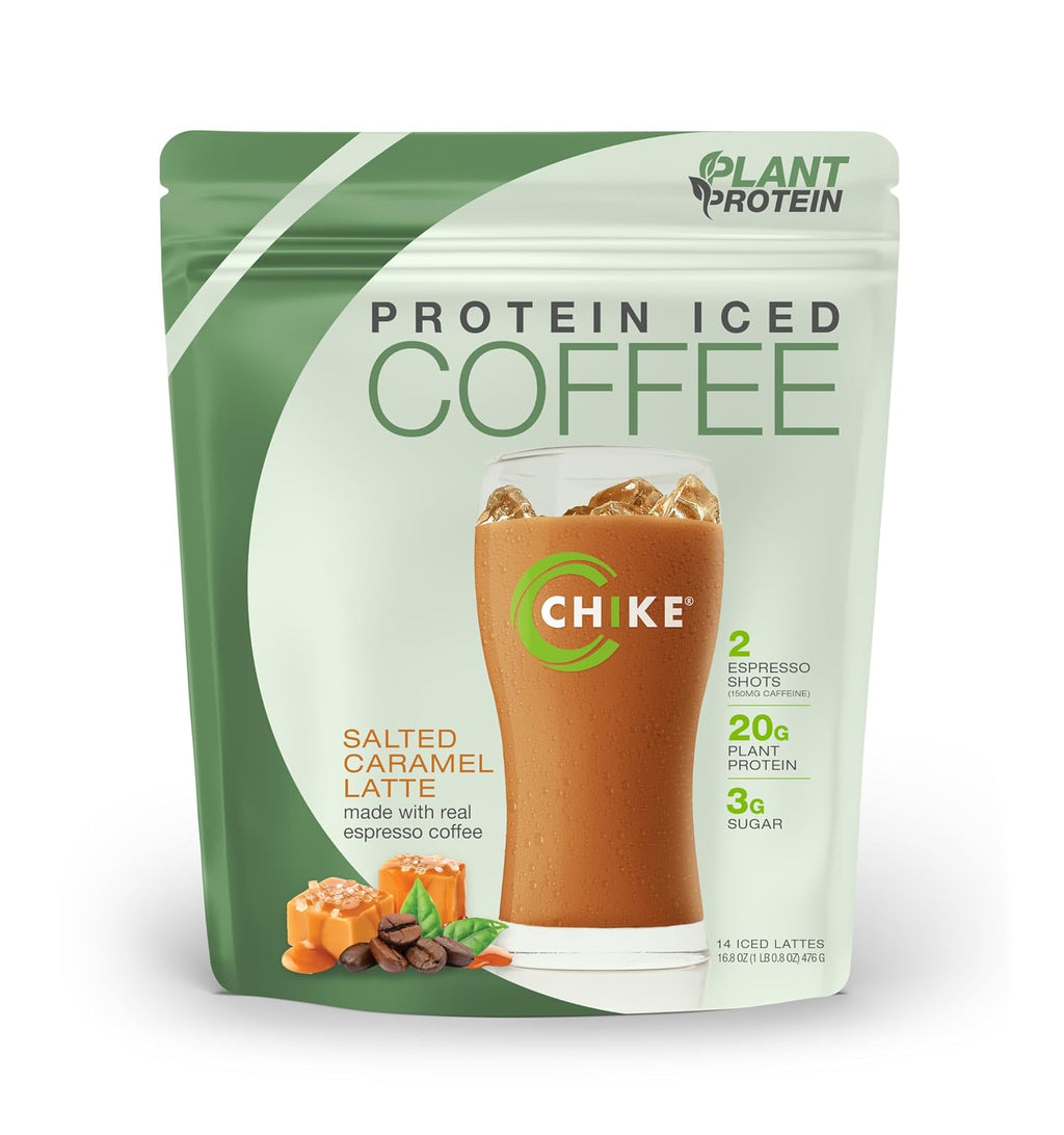 CHIKE plant protein iced coffee