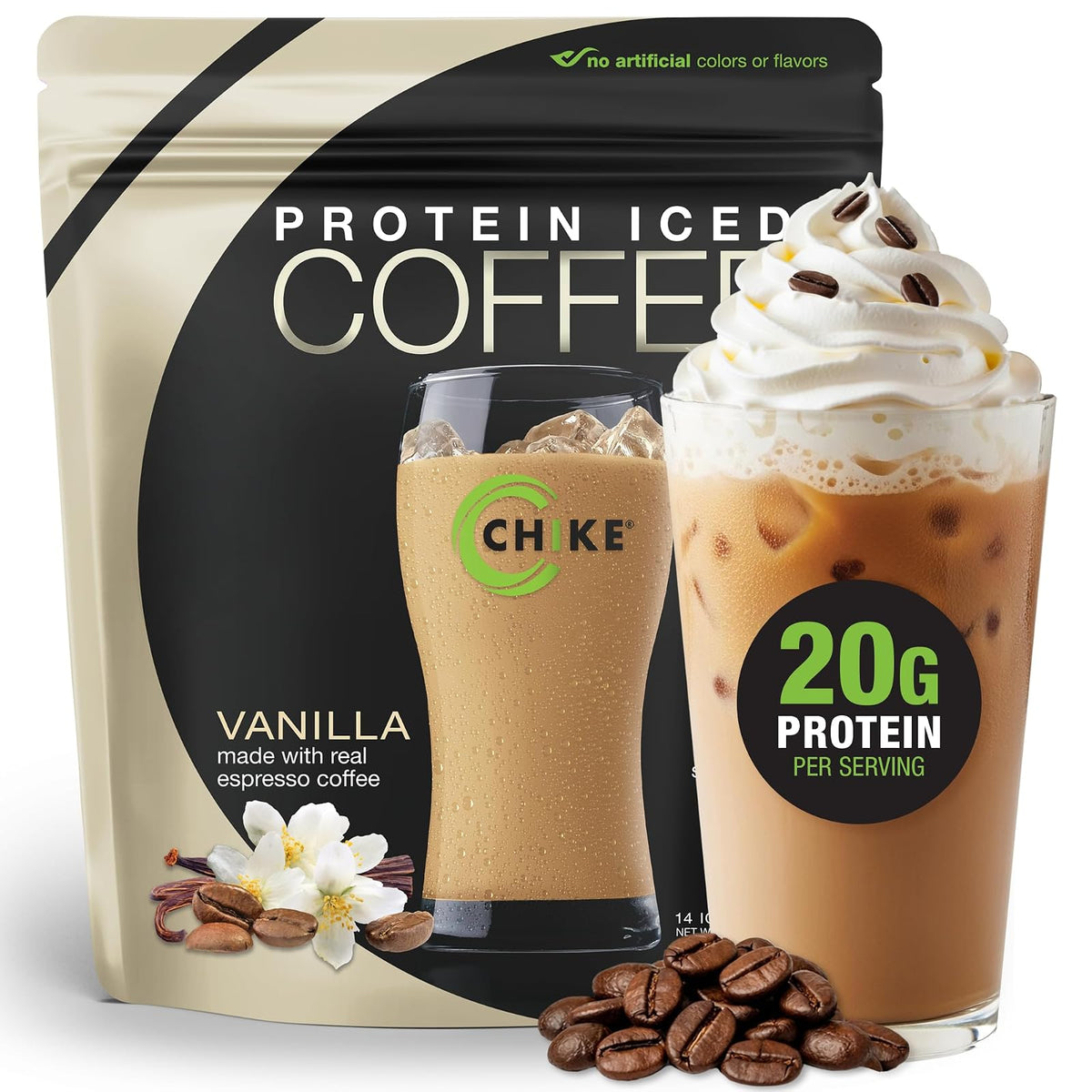 Chike vanilla protein coffee blend