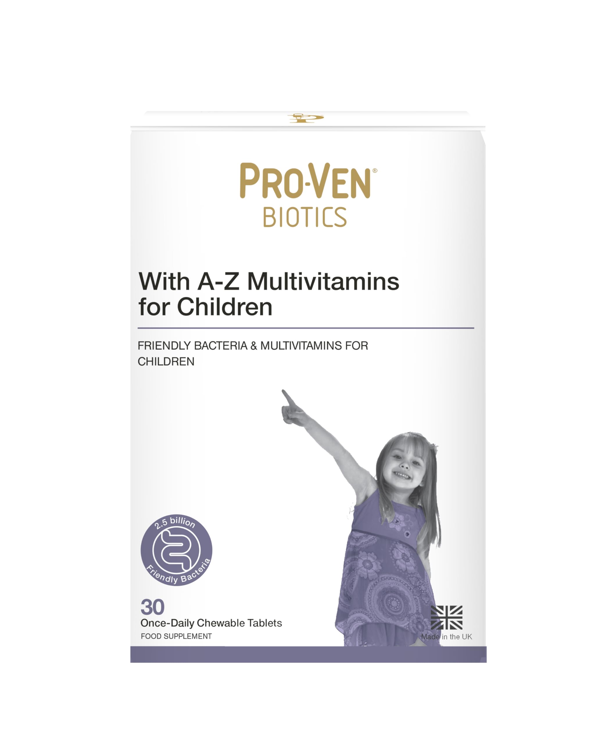 child probiotic blended vitamin benefits