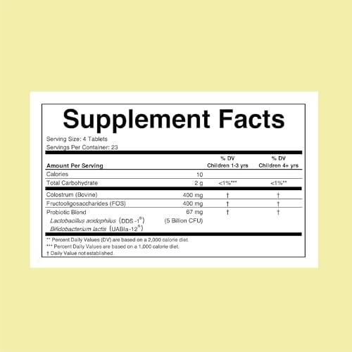 ChildBiotics with colostrum benefits