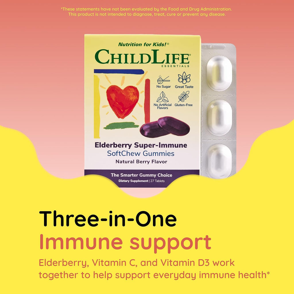 childlife elderberry gummies with vitamins