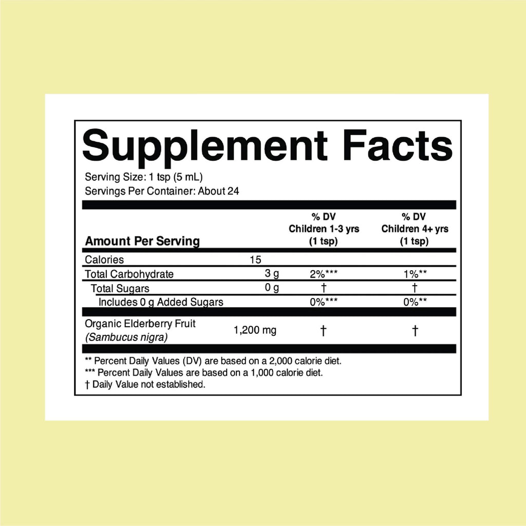 childlife elderberry syrup benefits
