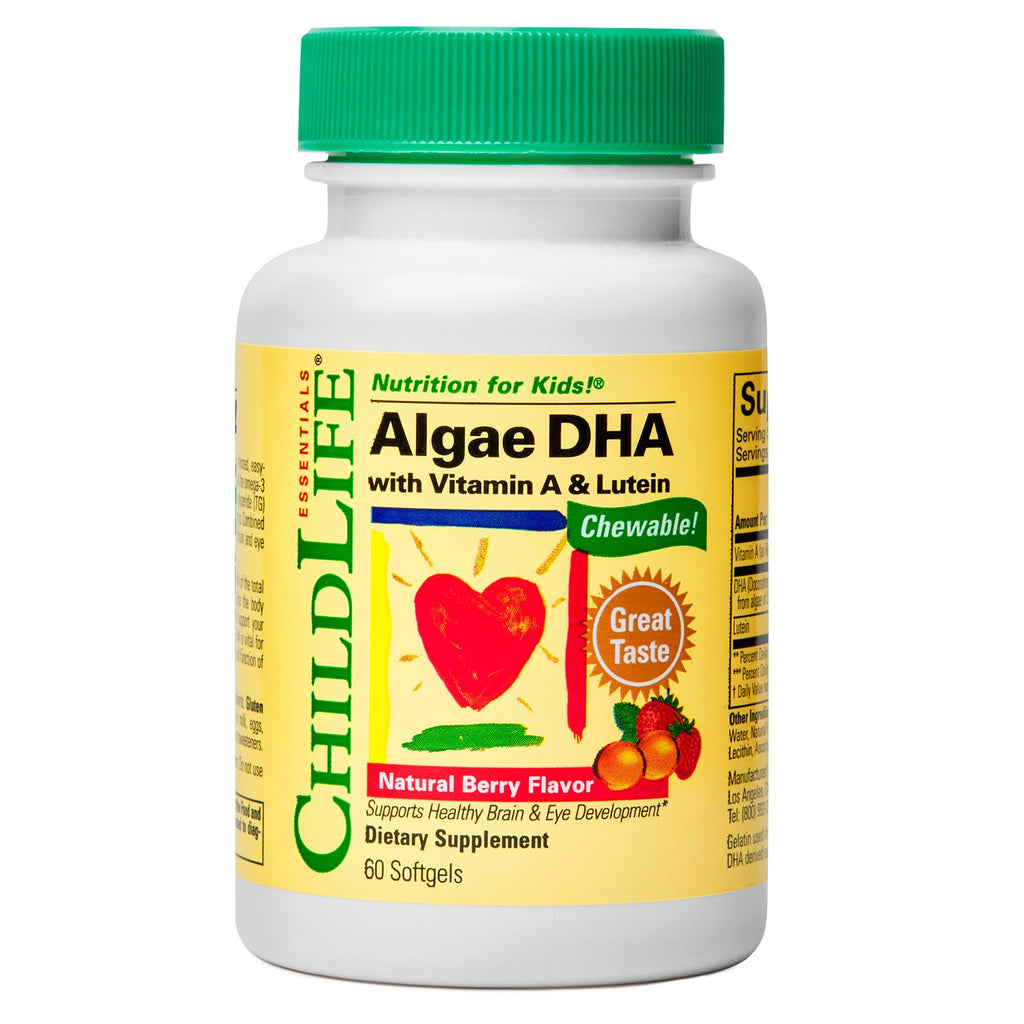 childlife essentials algae dha softgels