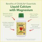 ChildLife Essentials calcium for strong teeth