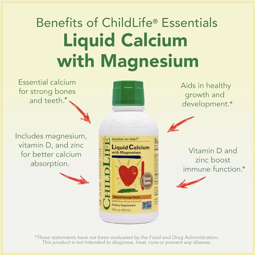 ChildLife Essentials calcium for strong teeth