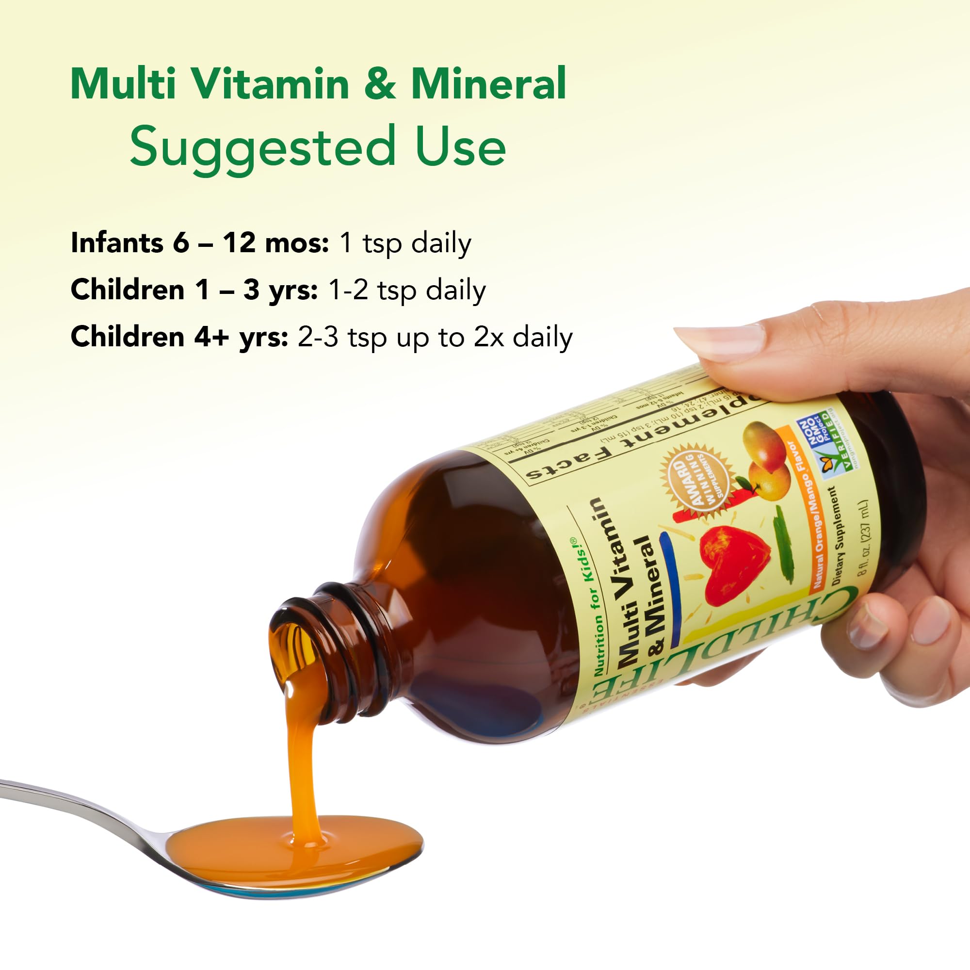 CHILDLIFE ESSENTIALS children's vitamins for energy
