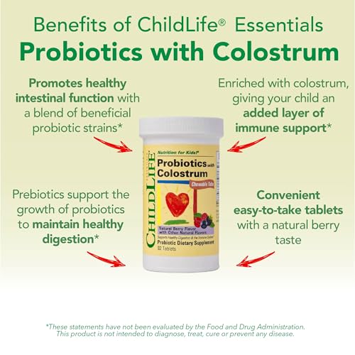 ChildLife Essentials kids probiotic tablets