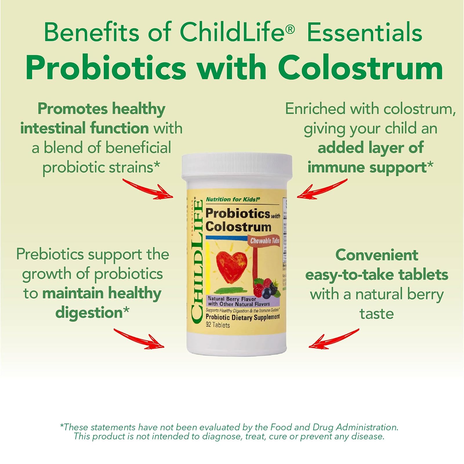 ChildLife Essentials probiotic tablets