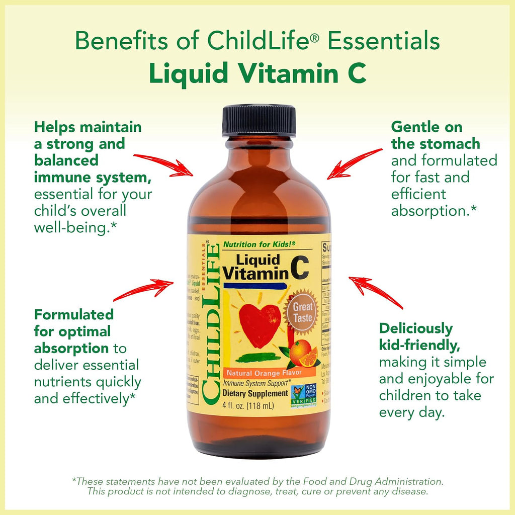 ChildLife Essentials vitamin C benefits