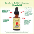 ChildLife Essentials vitamin D3 for growth