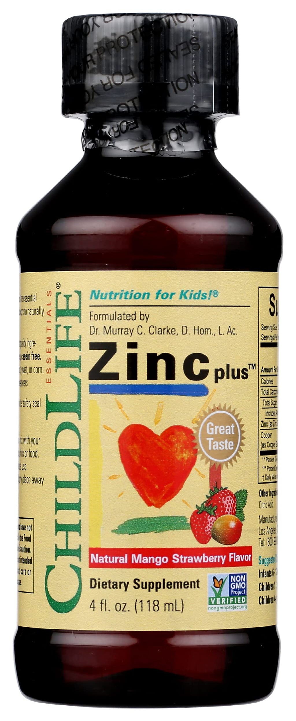 ChildLife Essentials zinc supplement for kids
