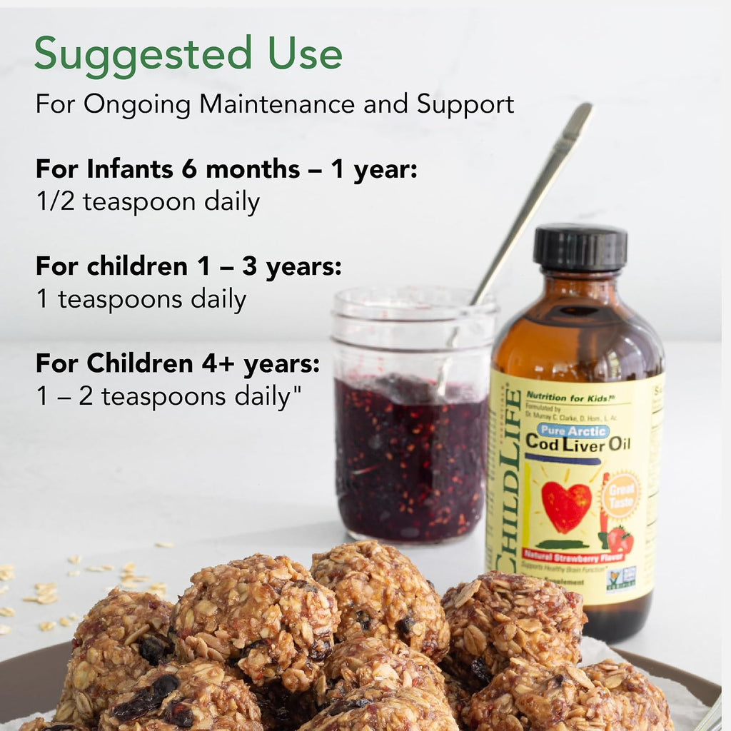 ChildLife fish oil strawberry flavour