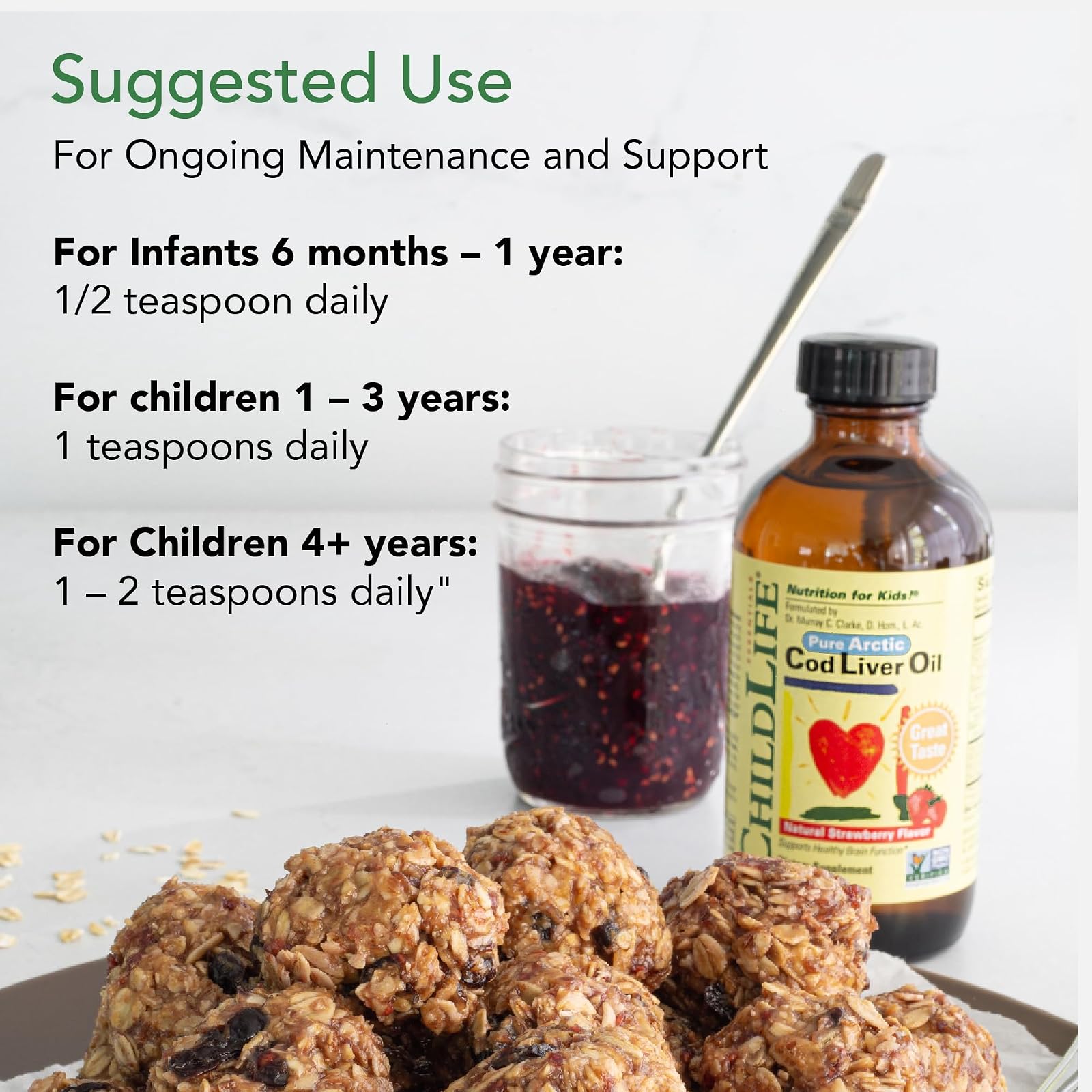 ChildLife fish oil strawberry flavour
