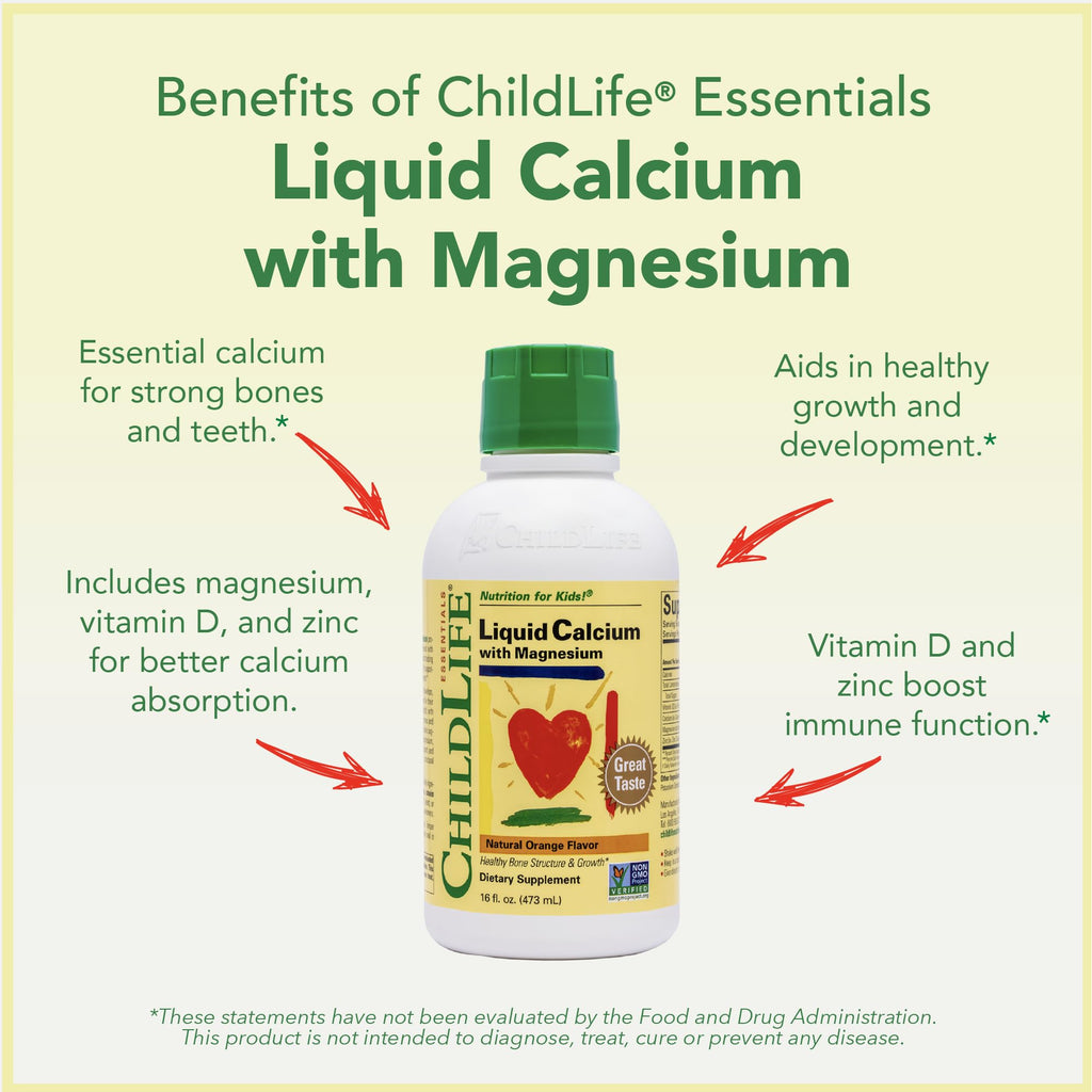 ChildLife liquid calcium for strong bones