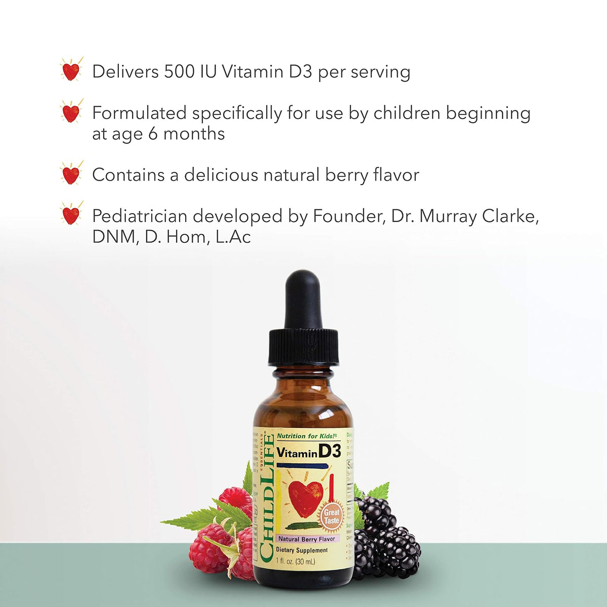 ChildLife Vitamin D3 drops for immune support
