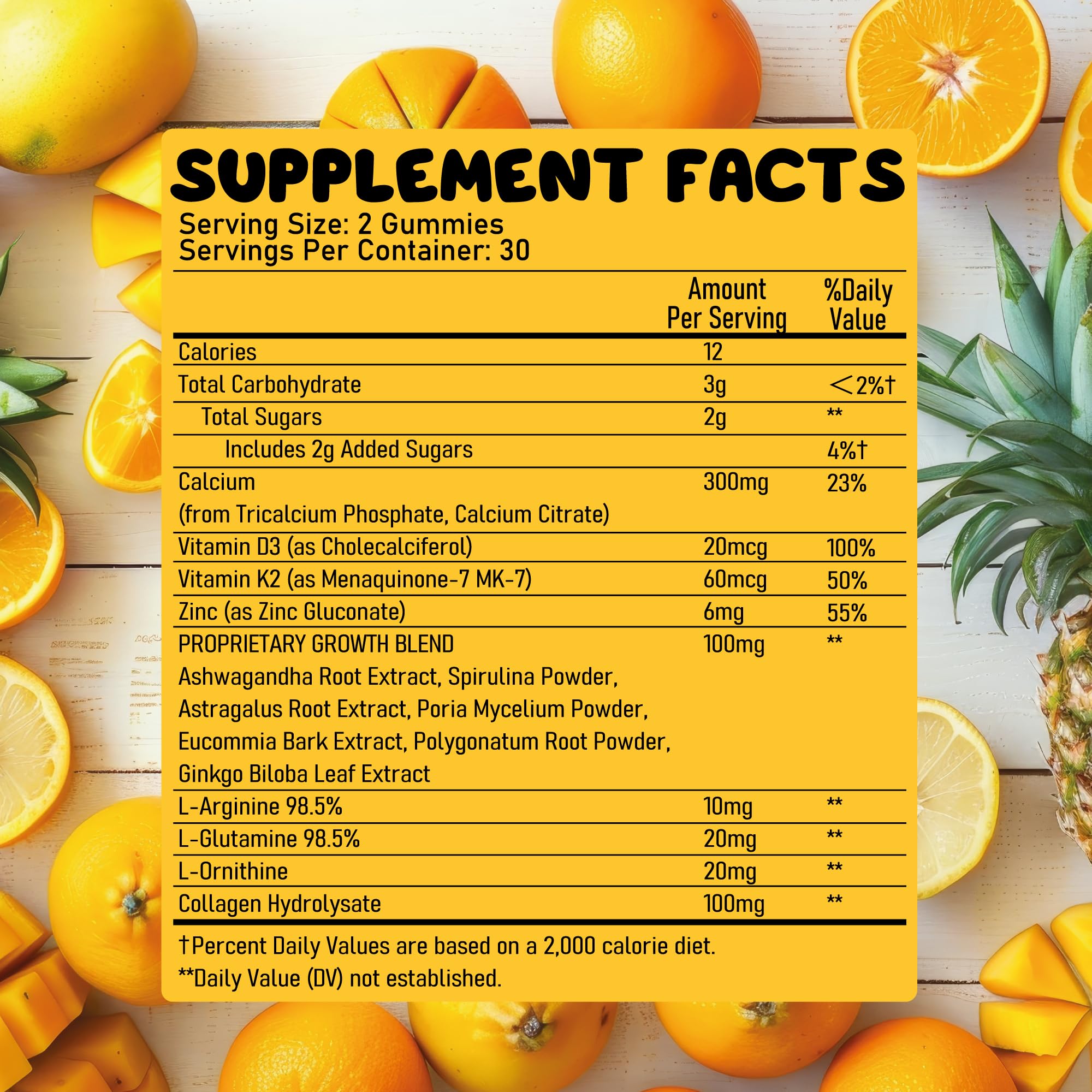 children's blended vitamin supplements