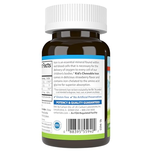 children's chewable iron for strong health