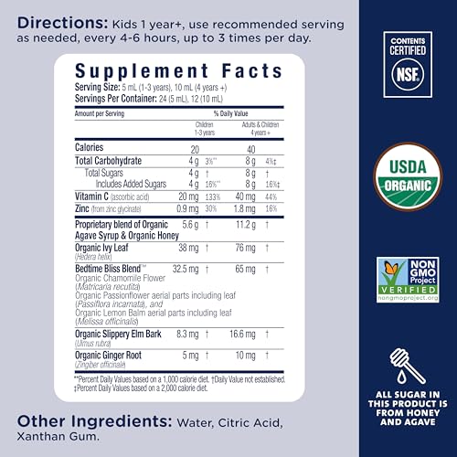 children's cough syrup with no additives