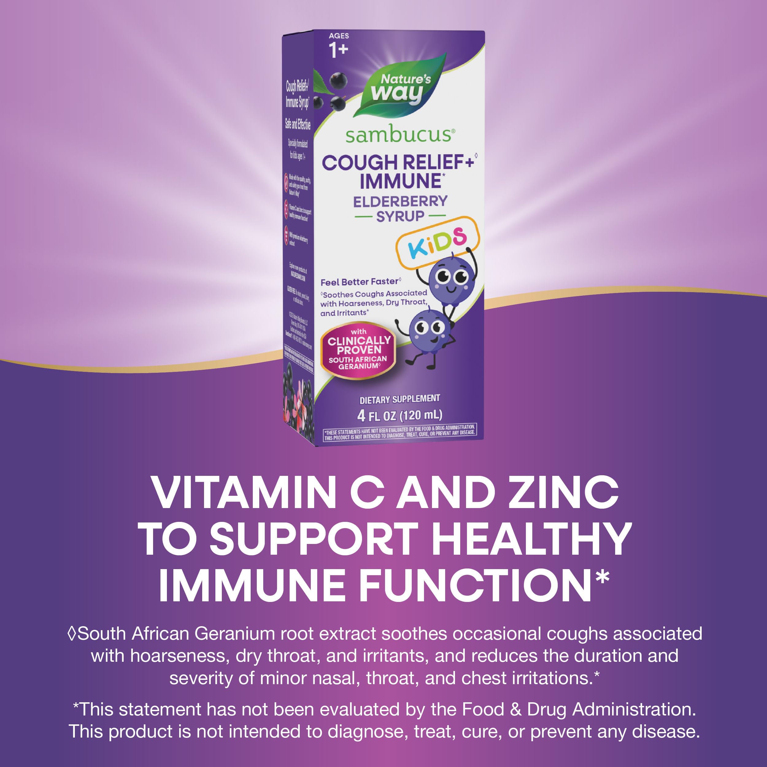 children's cough syrup with zinc