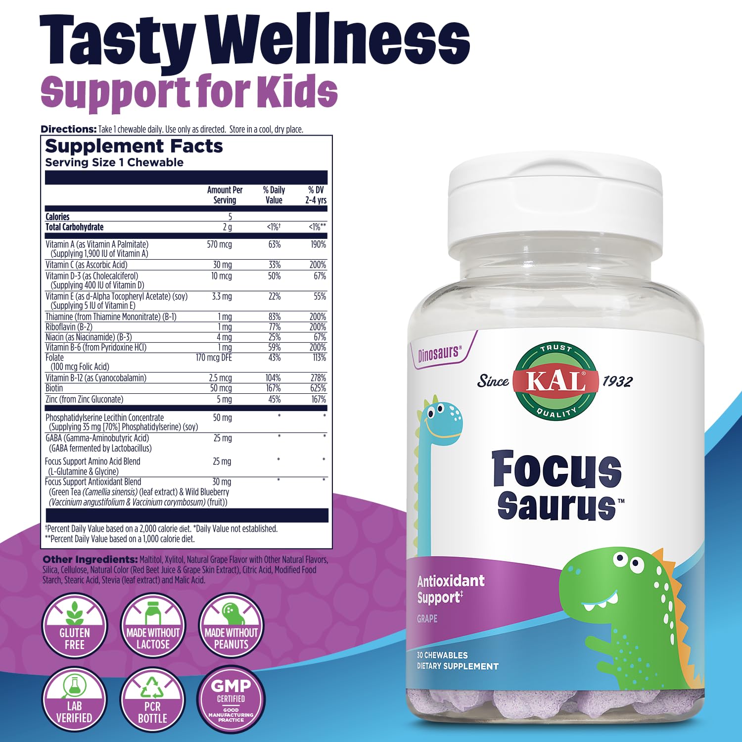 children's daily vitamin supplement gummies