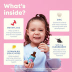 children's elderberry gummies with B vitamins