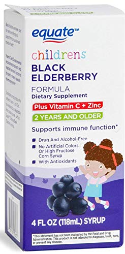 Children's elderberry syrup for wellness