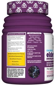 children's elderberry vitamin C gummies