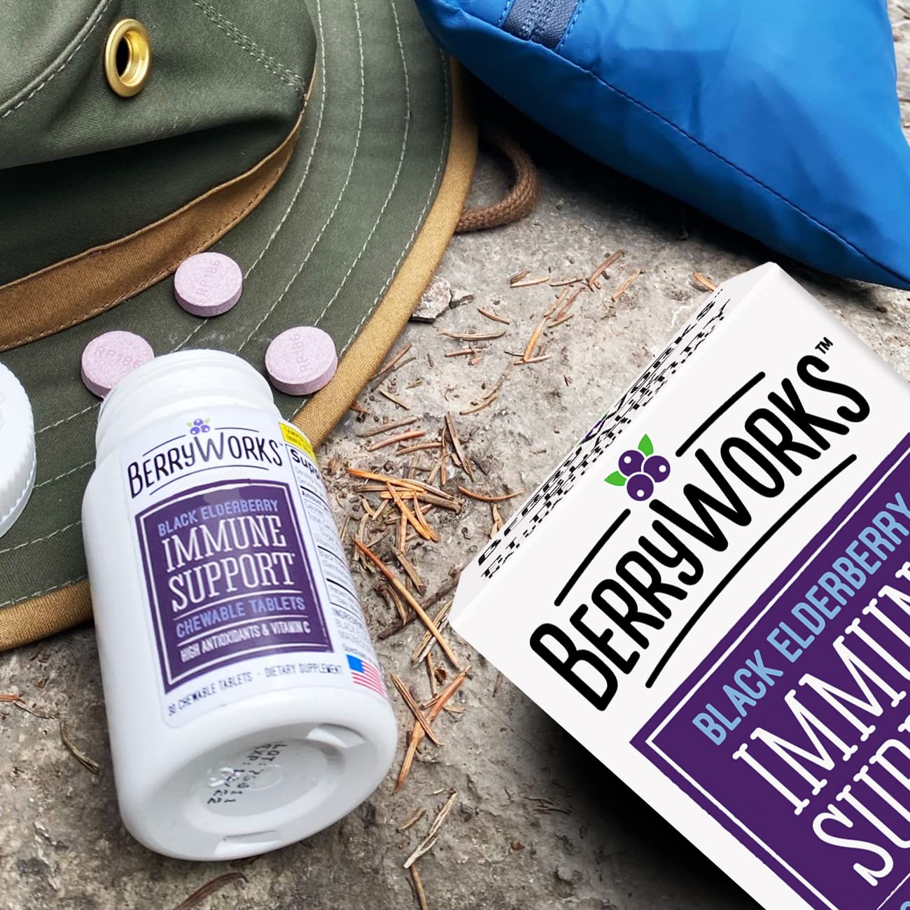 children's elderberry wellness support