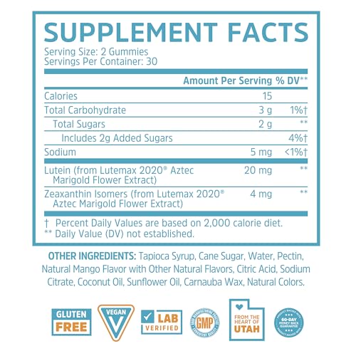 children's eye health gummies