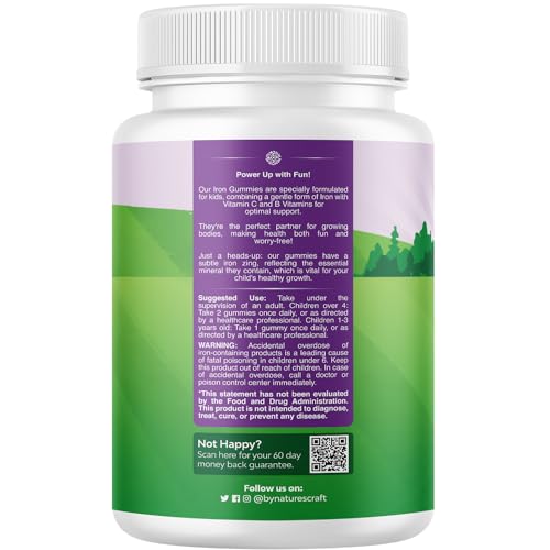 children's health iron supplement gummies