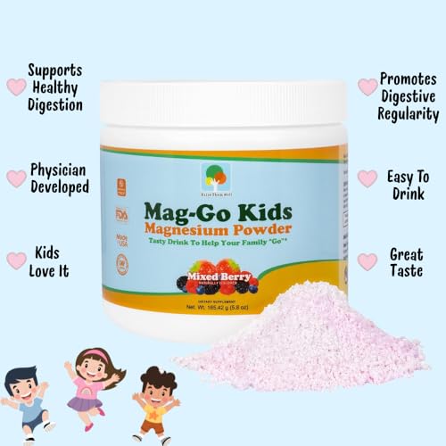 children's health magnesium powder mix