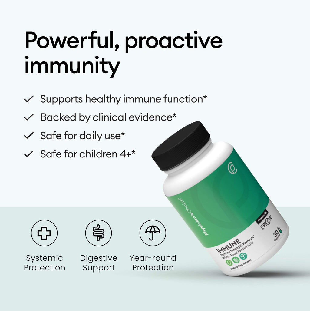 children's health with blended supplements
