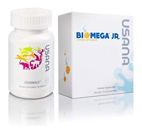 Children's health with Usana vitamin pack