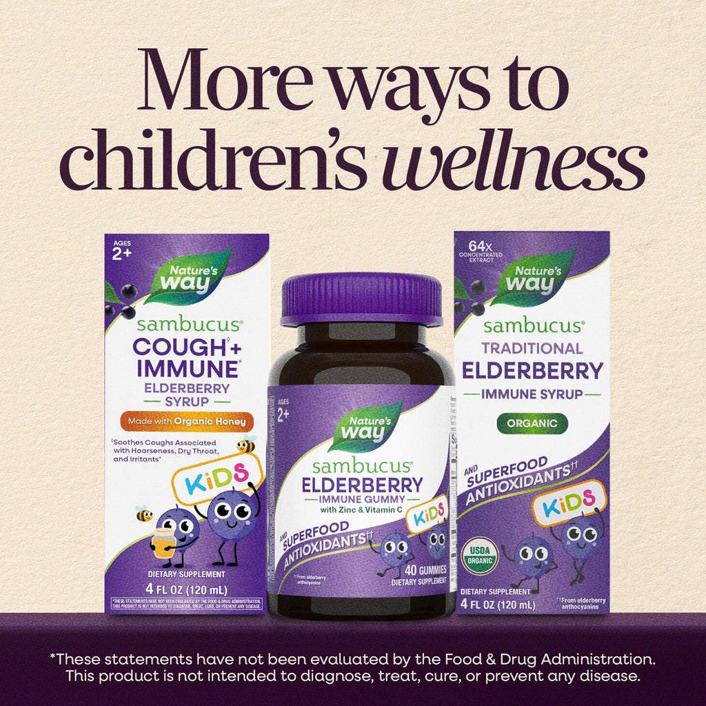 children's herbal elderberry supplement
