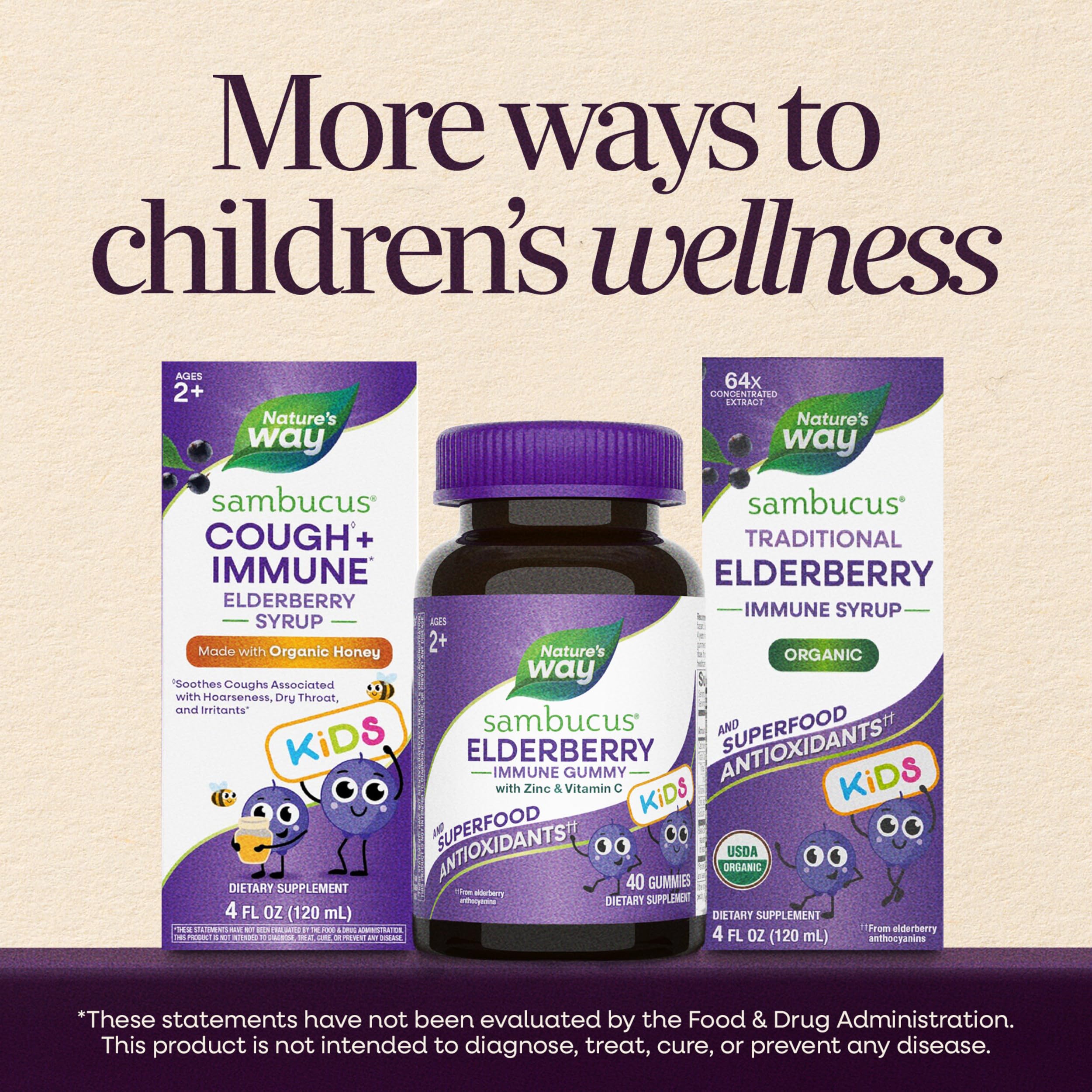 children's herbal elderberry supplement