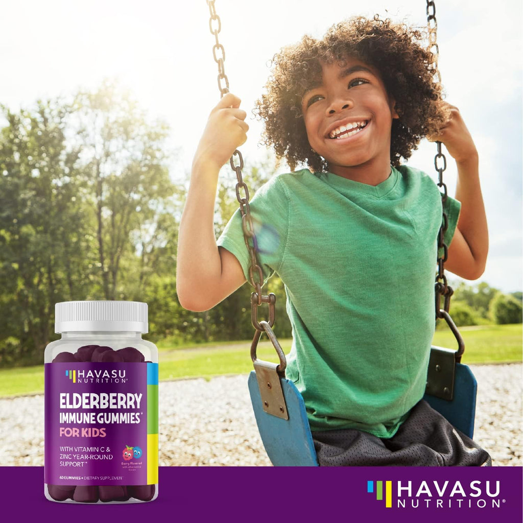 children's immune health elderberry gummies