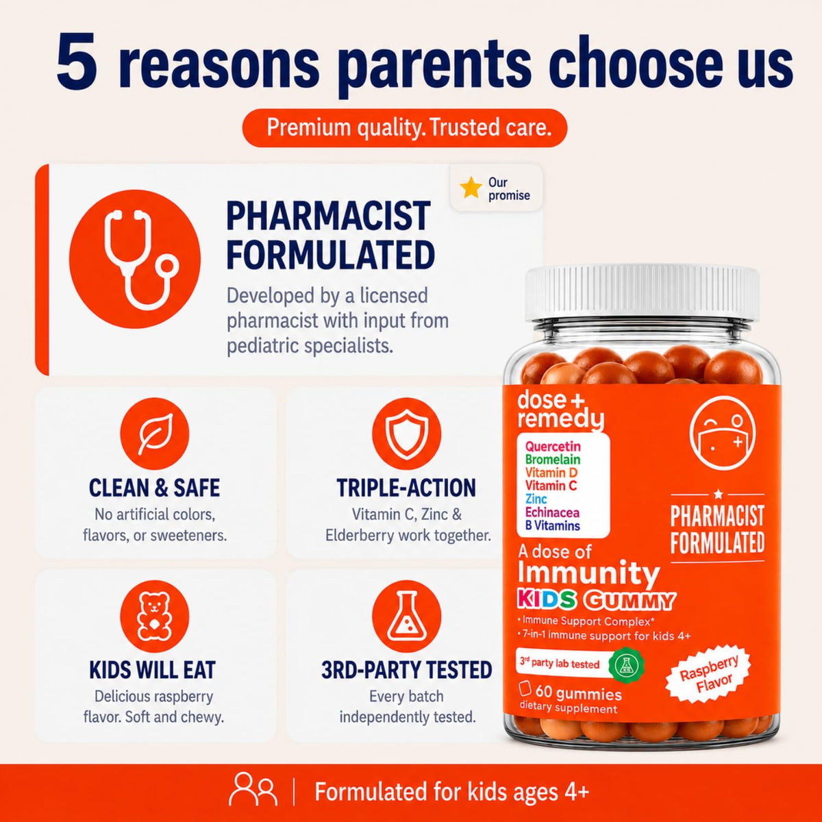 children's immune health supplement