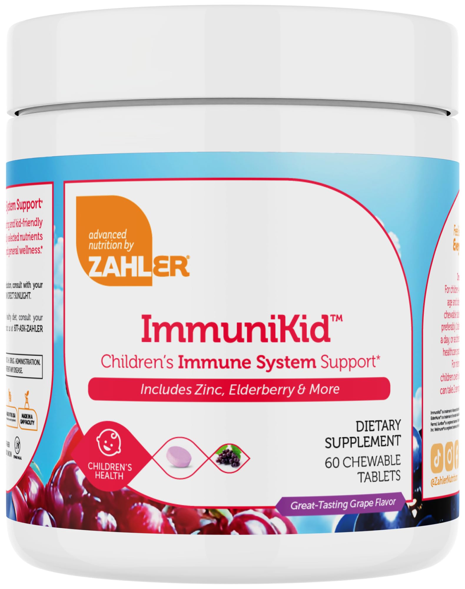 children's immune support with zinc