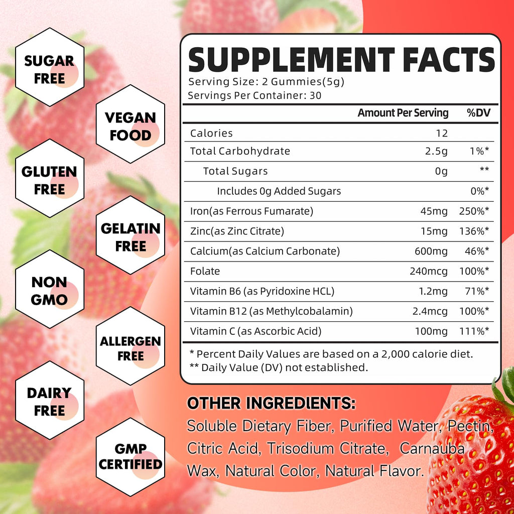 children's iron gummies with vitamins
