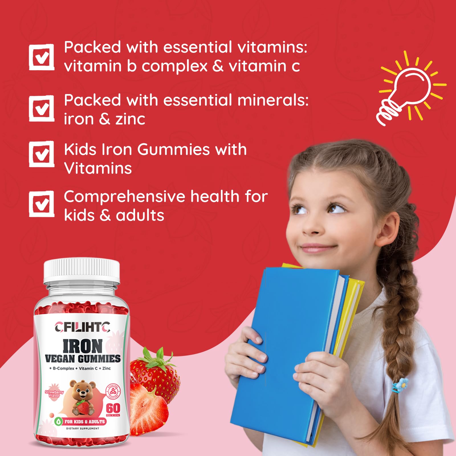 children's iron gummies with zinc