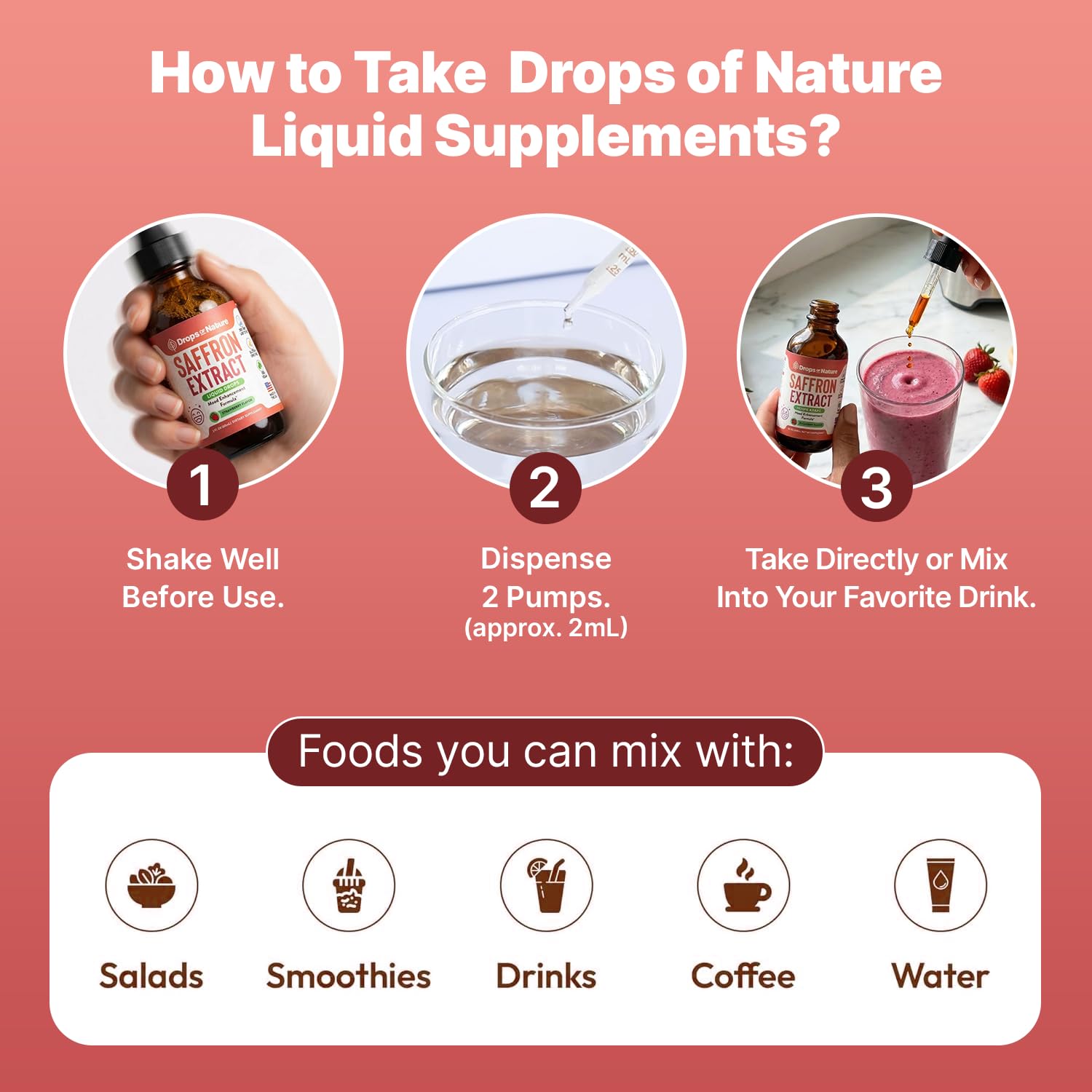 children's mood booster saffron drops